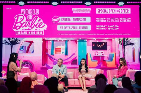 Rasakan Sensasi Dunia Barbie World Of Barbie Dreams Made Here Akan Hadir Di Indonesia