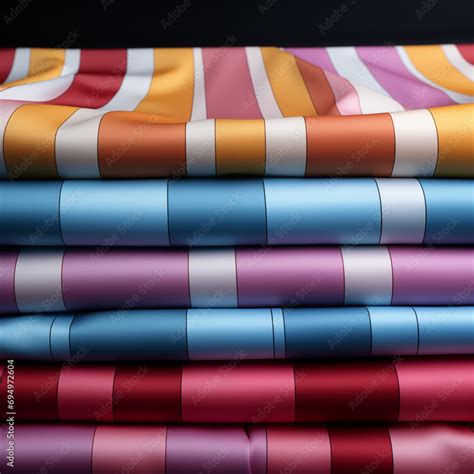 Striped Fabric Pattern For Printing On Fashion Fabric Southeast Asian