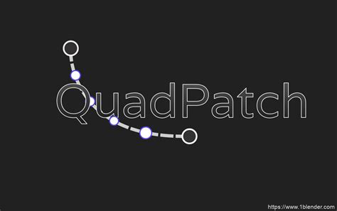 Blender插件 四边形曲面生成重拓扑插件quadpatch V111 Retopology Tool For 30