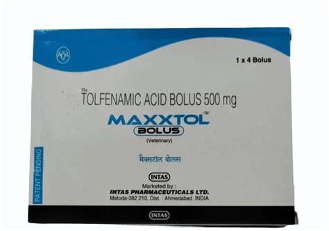 Tolfenamic Acid Bolus Prescription Packaging Type Box At ₹ 116
