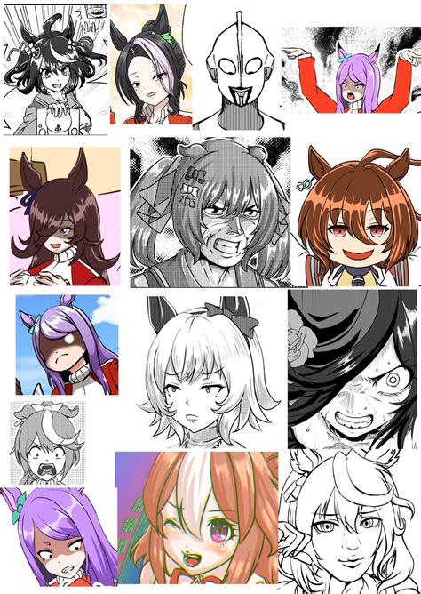 「いいねであなたの絵柄でアイコン描くタグ流行ってますが ワイの絵は絵柄が行方不明なのでいいねが押せません 」づだぐんお絵描きマンの漫画