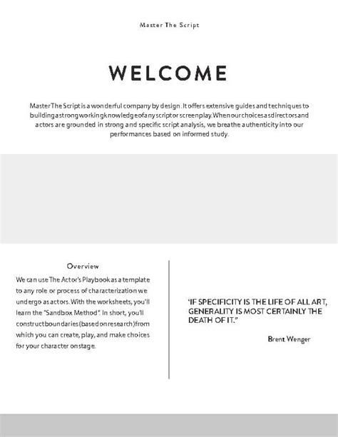 Script Analysis Actors Playbook By Classroom Enthusiast Tpt