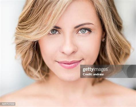 Blond Woman Facial Expressions Photos And Premium High Res Pictures