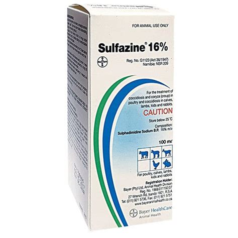 Sulfazine 16 100ml Cura Pharm