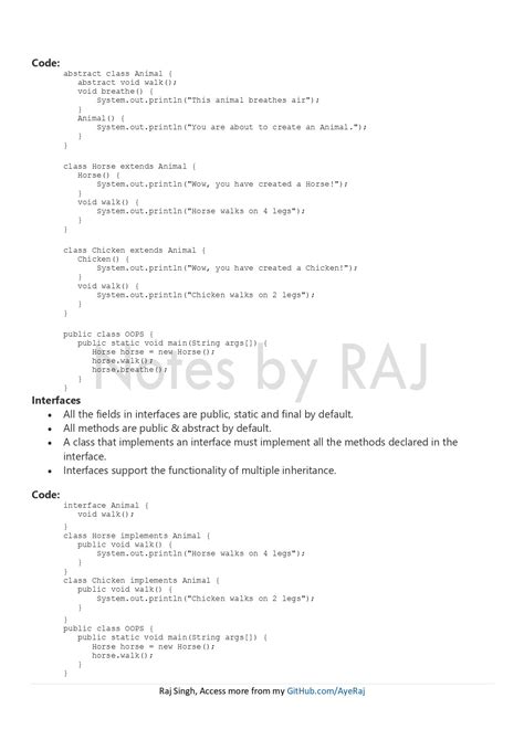 OOP In Java Full Notes PDF Connect 4 Programming