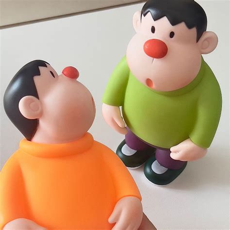 Doraemon Action Figure 23cm Fat Tiger Jilan Doraemon Nobita Japanese Animation Extra Large