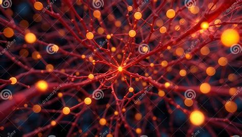 Abstract Neural Network Connections Stock Illustration Illustration Of Connections