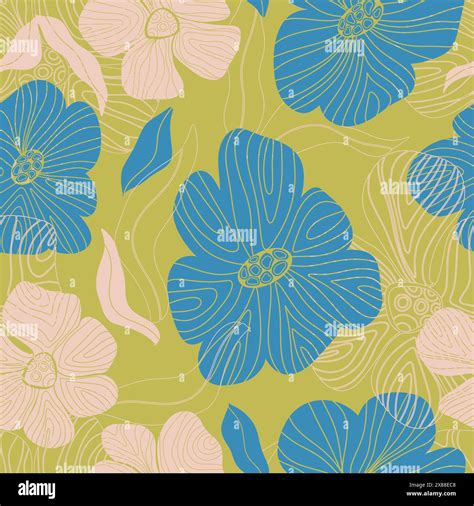 Vector Seamless Overlapping Pattern Stock Vector Image And Art Alamy