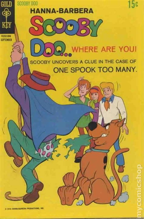 Scooby Doo 1970 Gold Key Comic Books