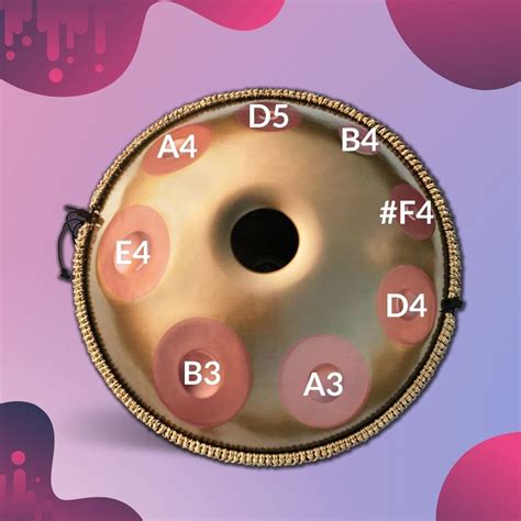 Handpan 17 Note Dorato Re Minore Kurd Handpan Store