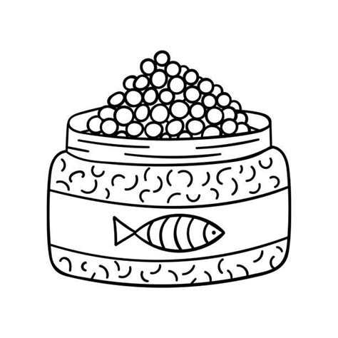 Fish Eggs Drawing Illustrations And Clip Art