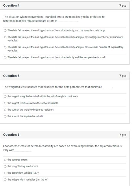 Solved The Situation Where Conventional Standard Errors Are