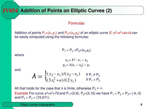 Ppt Chapter 8 Elliptic Curves Cryptography And Factorization Powerpoint Presentation Id 490452