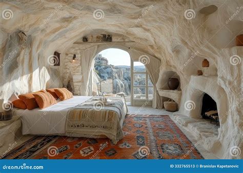Experience Luxury In A Cave Hotel Room In Cappadocia With Stone Walls