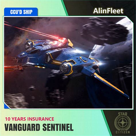 Space Vanguard Sentinel 10 Years Insurance Ccud Ship