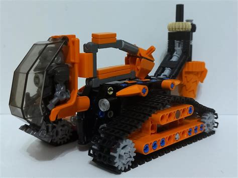 Lego Moc All Terrain Vehicle With A Drill Вездеход с буром By Ltfk