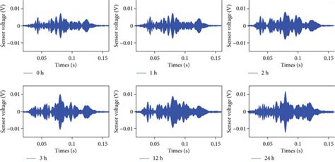 Specimen D14 Time Domain Signal A Specimen D14 Time Domain Signal