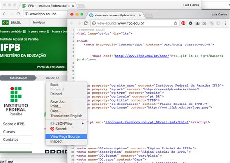 Analisando uma Página da Web HTML Exercises