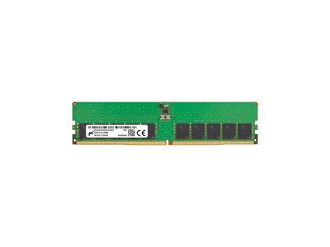 Micron Ddr5 Ecc Udimm 32gb 2rx8 5600 Cl46 16gbit Micron Ddr5 Ecc Udimm 32gb 2rx8 5600 Cl46 16gbit