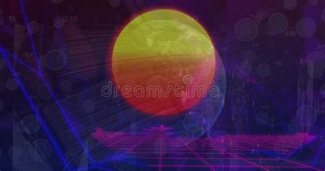 Image Of Data Processing And Network Of Connections Over Globe Stock Image Image Of