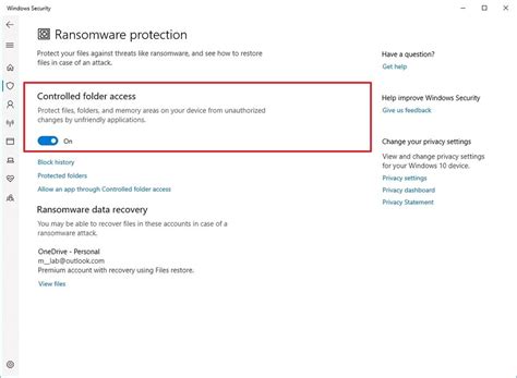 How To Enable Controlled Folder Access To Protect Data From Ransomware