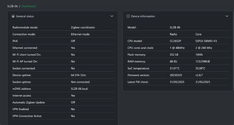 Smlight Slzb Firmware Update And All Devices Offline Zigbee Home