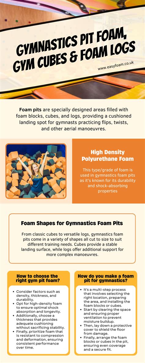 Gymnastics Pit Foam Gym Cubes And Foam Logs