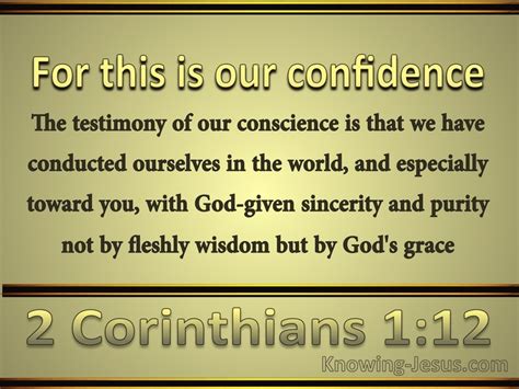 47 Bible Verses About Conscience