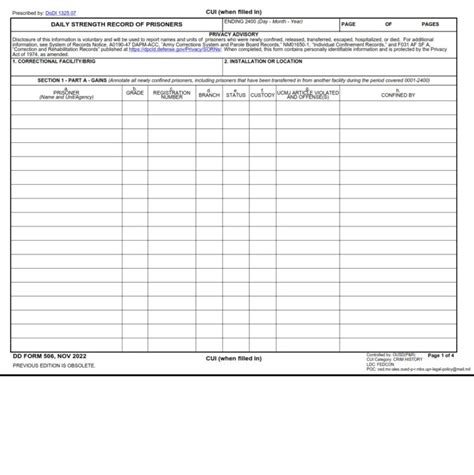 Dd Form 2506 Printable Form 2025