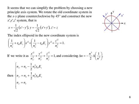 Ppt Chapter 7 Electro Optics Lecture 1 Linear Electro Optic Effect Powerpoint Presentation