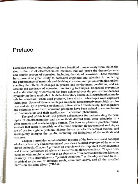 Corrosion Science Preface Pdf