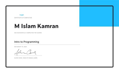 Muhammad Islam Kamran On Linkedin M Islam Kamran Completed The Intro