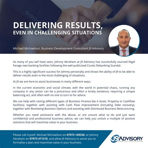 Michael D Michaelson On Linkedin Businessadvisory Businessfinance Debtrecovery