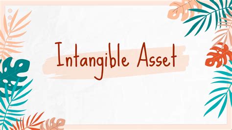 Intangible Asset PPT Accounting File Material Accounting Studocu