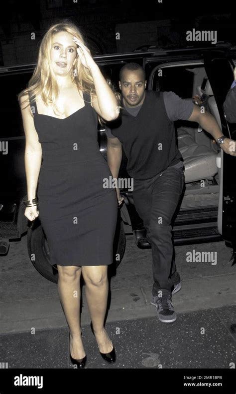 Exclusive Scrubs Star Donald Faison And Cacee Cobb Arrive At The Restaurant Katsuya For