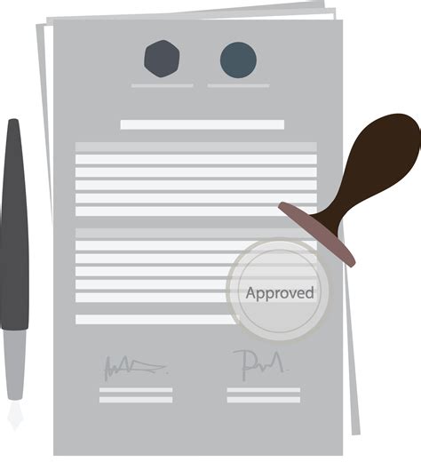 Contract Approved Business 36100396 Png