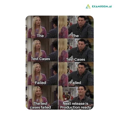 Examroomai® On Linkedin Memeoftheday Developerslife Testing Justforfun Wearehiring