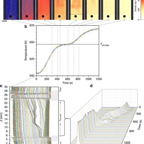 Time Evolution Of The System During Isobaric Heating At 250 Bar A A