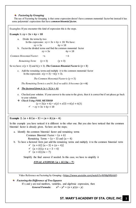 1st Quarter Math 8 Module Docx