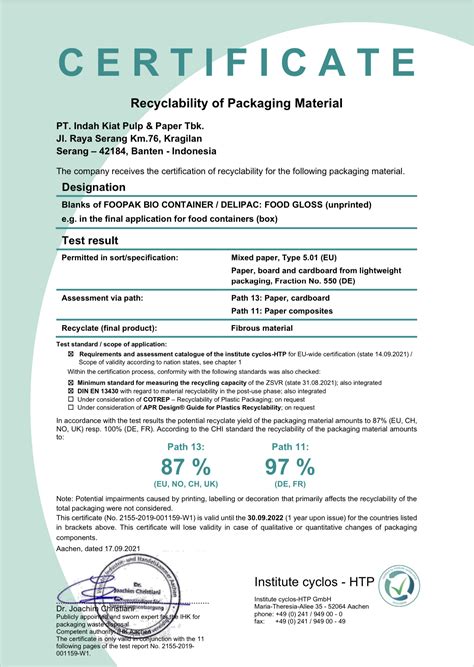 Taiwan H P P 台灣環保寶實業有限公司 環保寶群倫有限公司 Patent And Certificate