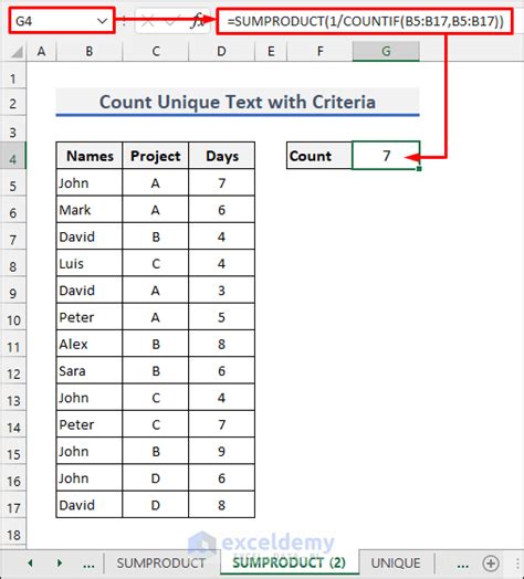 Excel Vba Count Unique Text Values In Column Printable Forms Free Online