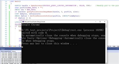 Windows C Win Getting App Name Using Pid And Executable Path Stack Overflow