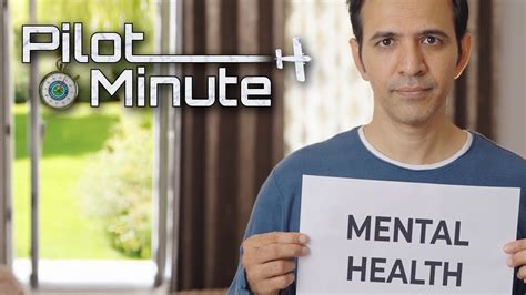 Pilot Minute The Outcome Of The Faa Rulemaking Committee On Mental Health Behavioral