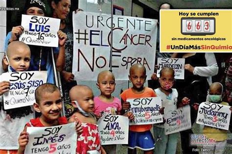 Denuncian Desabasto En Medicinas Para Niños Con Cáncer E