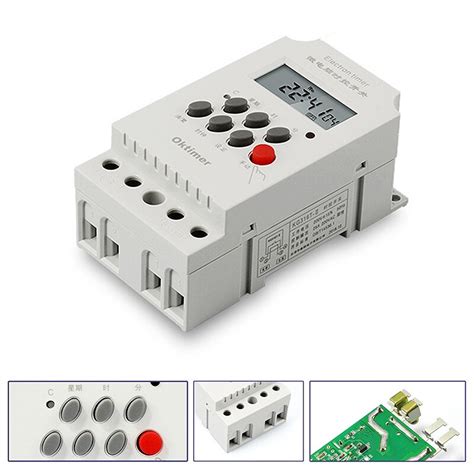 Digital Time Switch Kg316t 7 Days Programmable 220 Grandado
