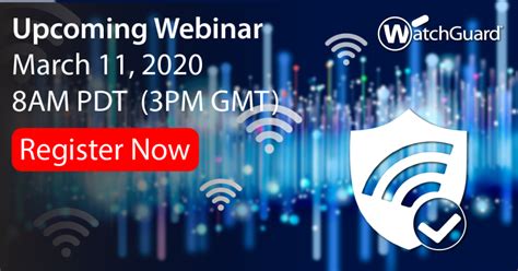 learn 5 simple ways to secure your wi fi in this webinar hosted by