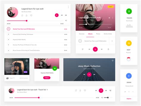 25 Excellent UI Kit Design Examples Behance