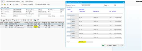 Issue In Bapi Acc Document Post Incorrect Tax Dat Sap Community