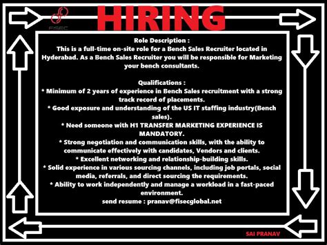 Sai Pranav Paturi On Linkedin Role Description This Is A Full Time