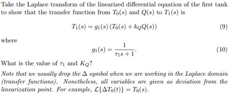 Solved Two Tanks Are Connected In Series As Shown In Figure Chegg